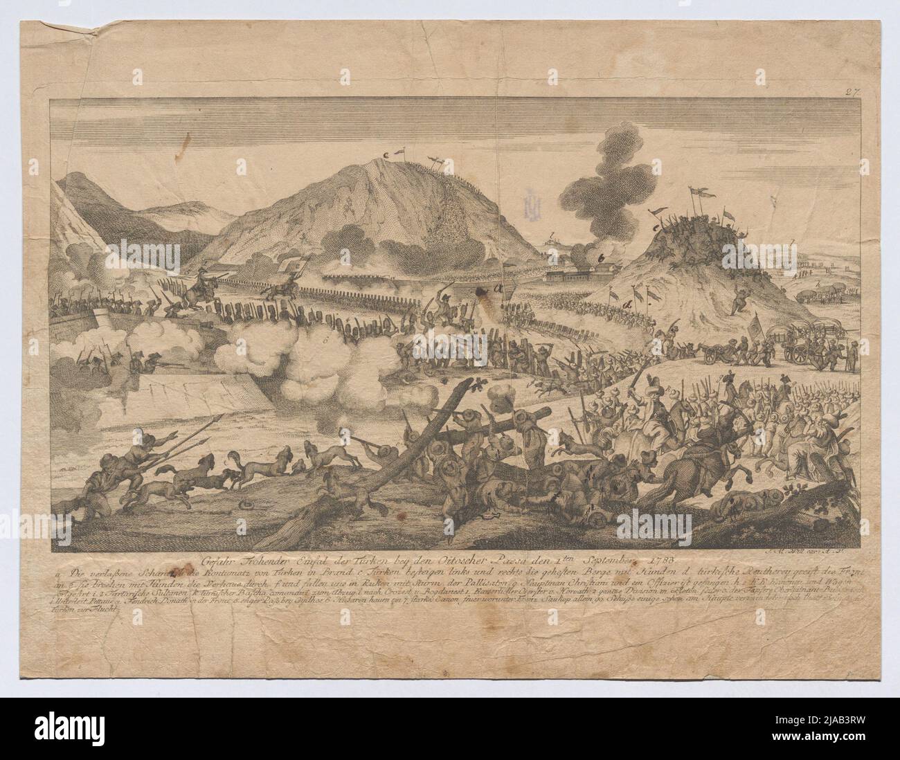 "Danger of trawing things of the Turks bey the Oitoscher Passa ...