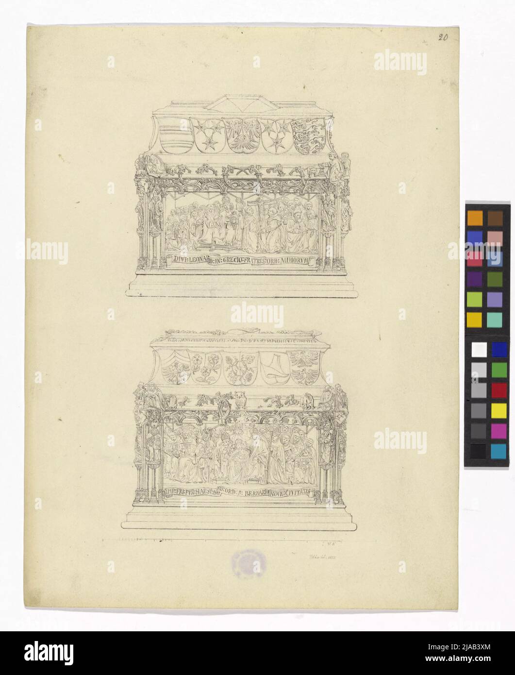 Ref.: "The Cathedral of St. Stephan in Vienna". St. Stephan, tomb ...
