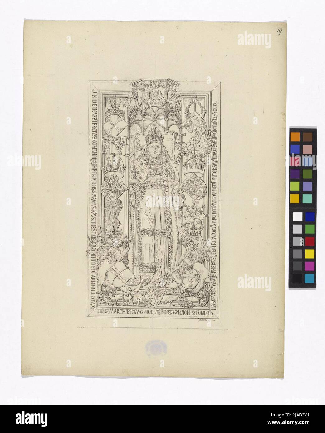 Ref.: "The Cathedral of St. Stephan in Vienna". St. Stephan, tomb ...