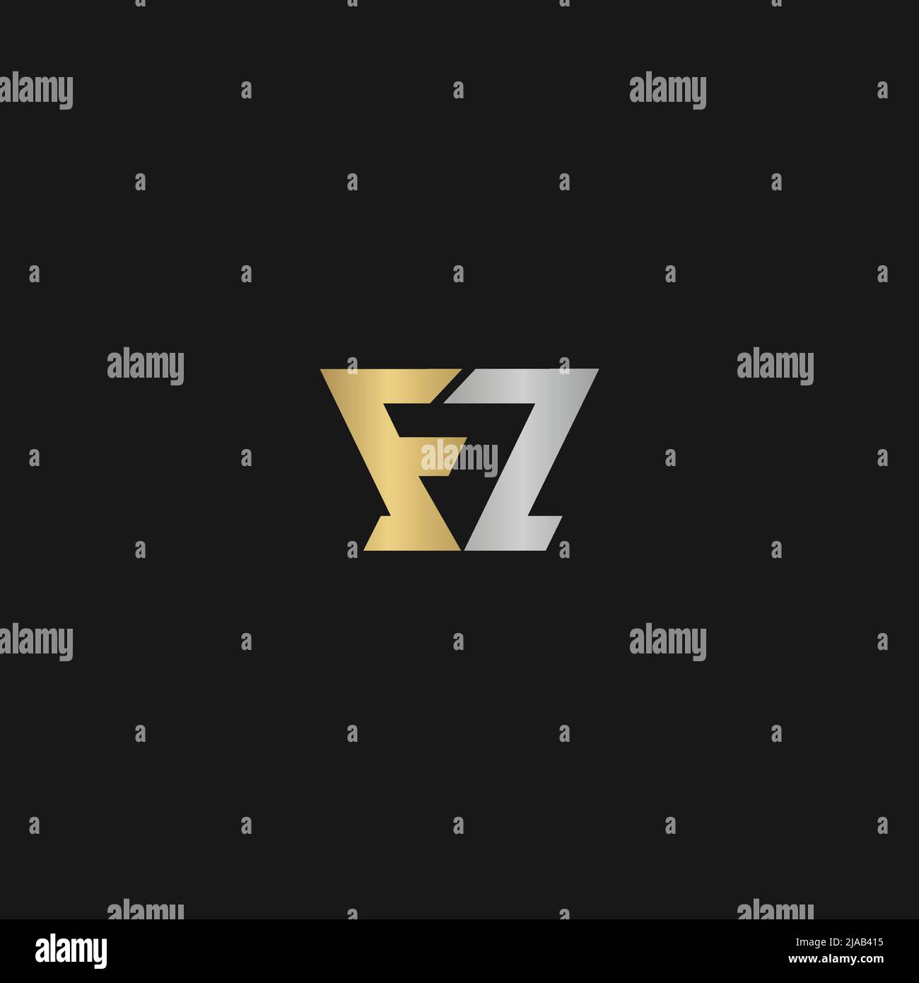 Alphabet Initials logo FZ, ZF, F and Z Stock Vector Image & Art - Alamy