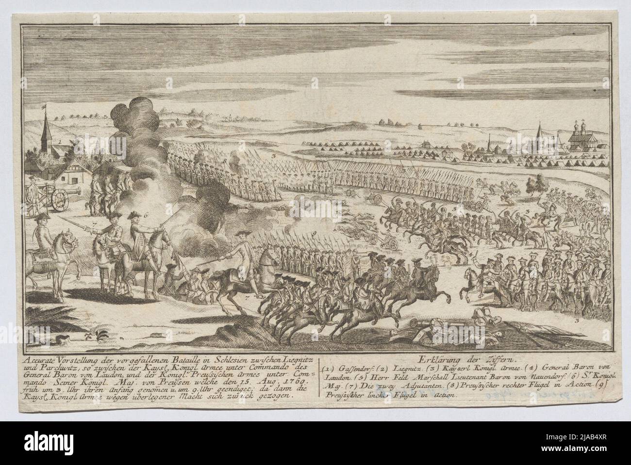 "Accurate presentation of the perceived bataille ...". The battle near ...