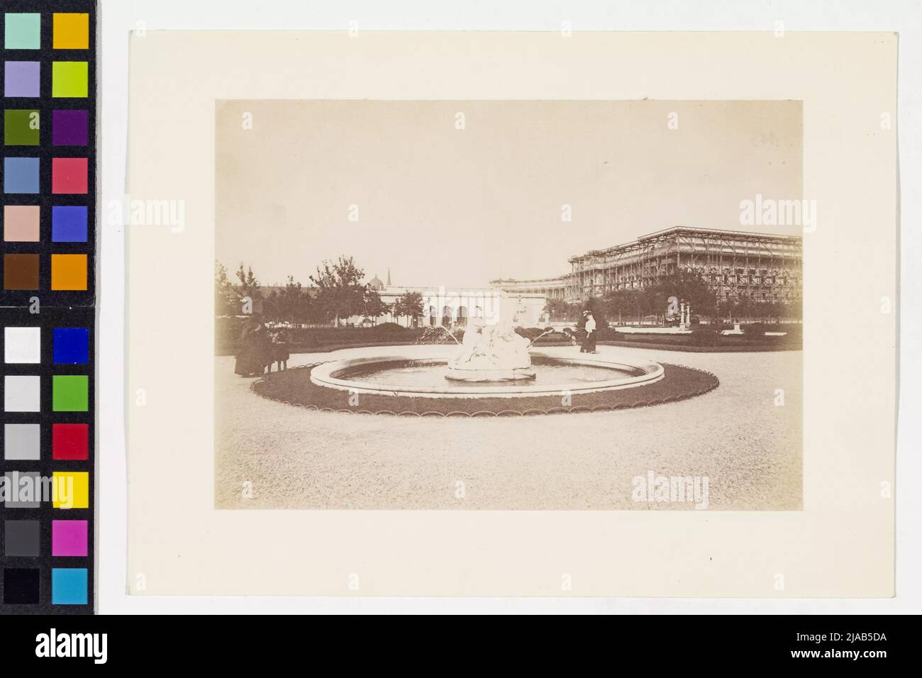 1st, Maria-Theresien-Platz- Triton and Najadenbrunnen- Glick against ...
