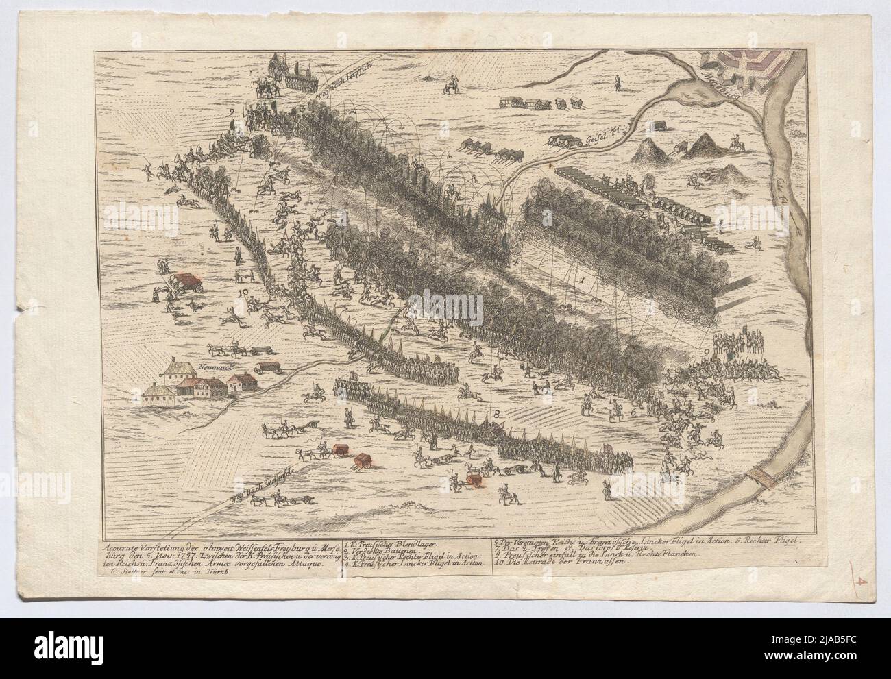 "Accurate presentation of the unpopular Weissenfels ...". The Battle of ...