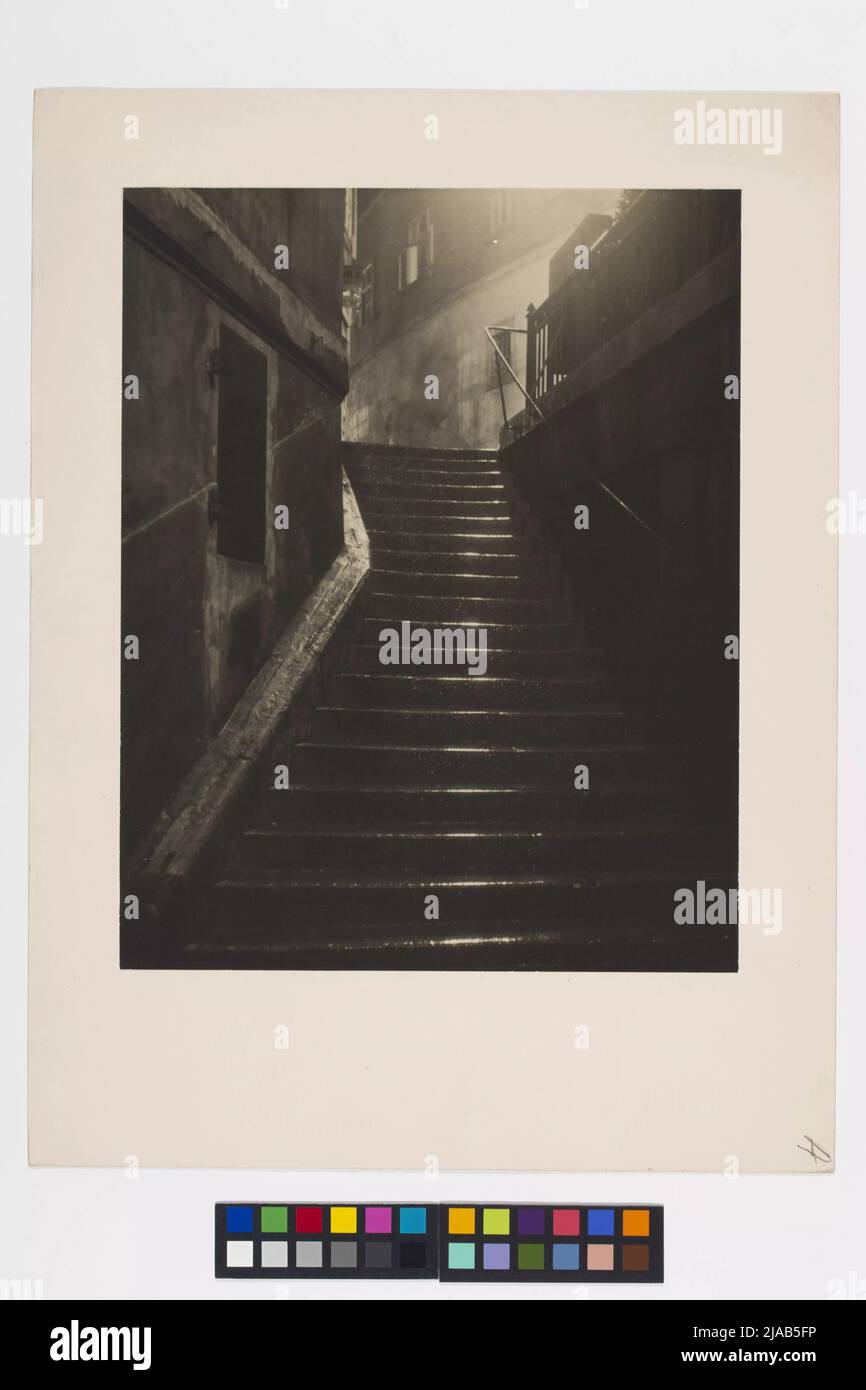 1st, Hafnersteig, general staircase. Franz Holluber (1858-1942 ...