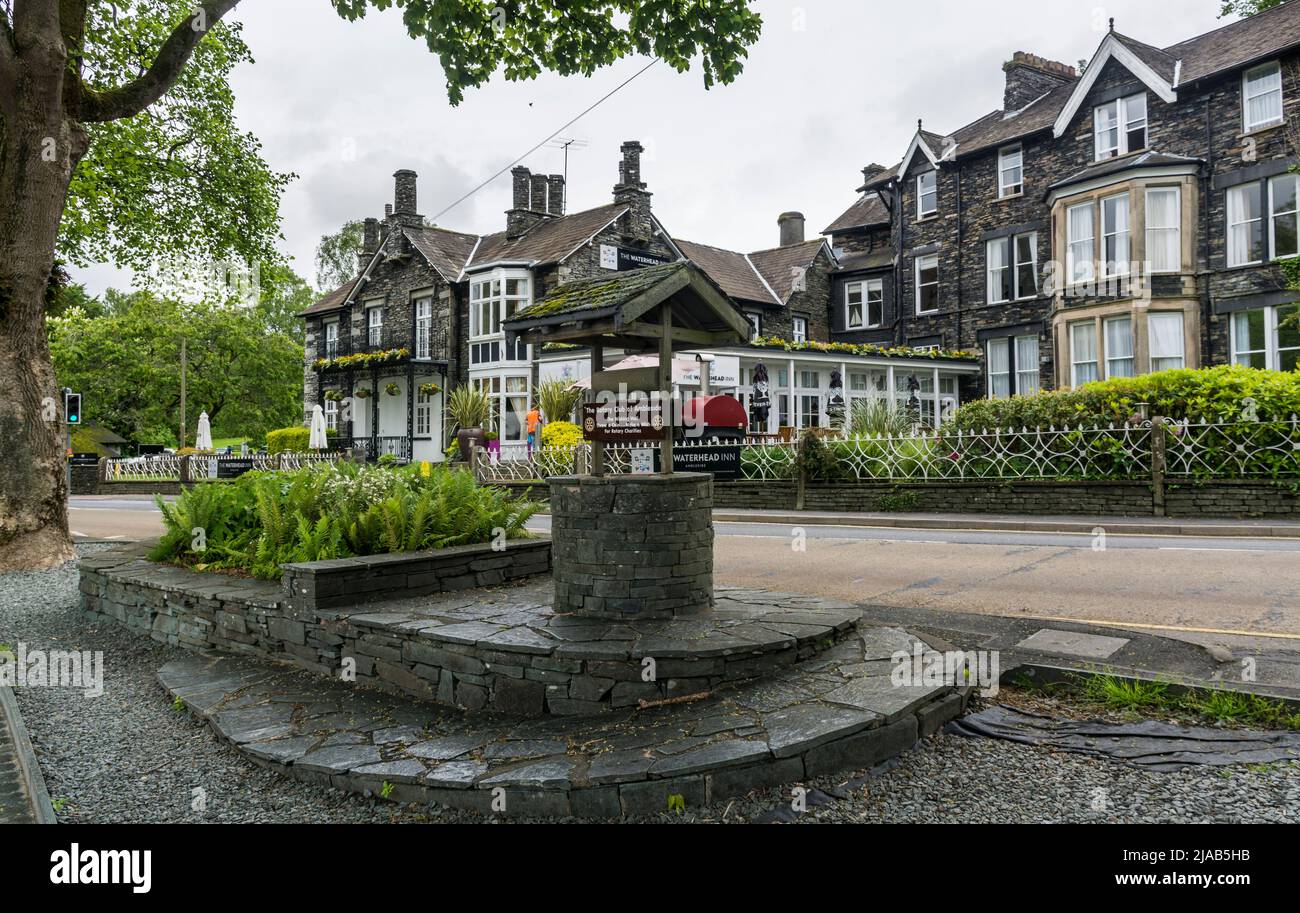 The Waterhead Inn, Ambleside, Windermere, Cumbria, UK. Taken on 23rd ...