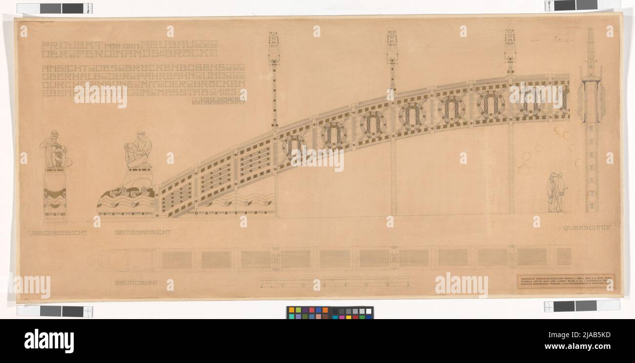 Architectural drawings bridge hi-res stock photography and images - Alamy