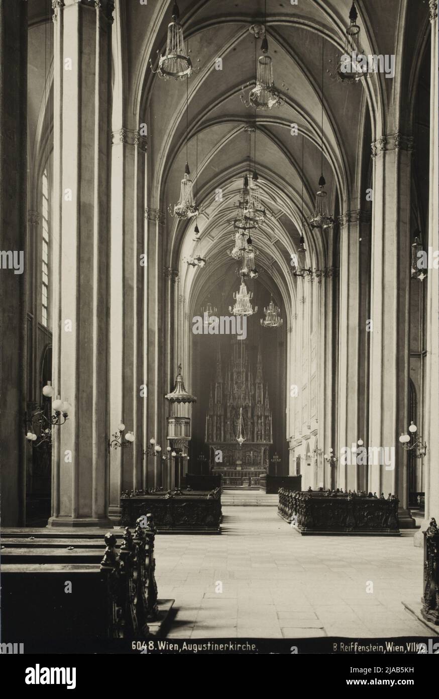 1st, Augustinerstrasse, Augustinian church (inside, view through the ...