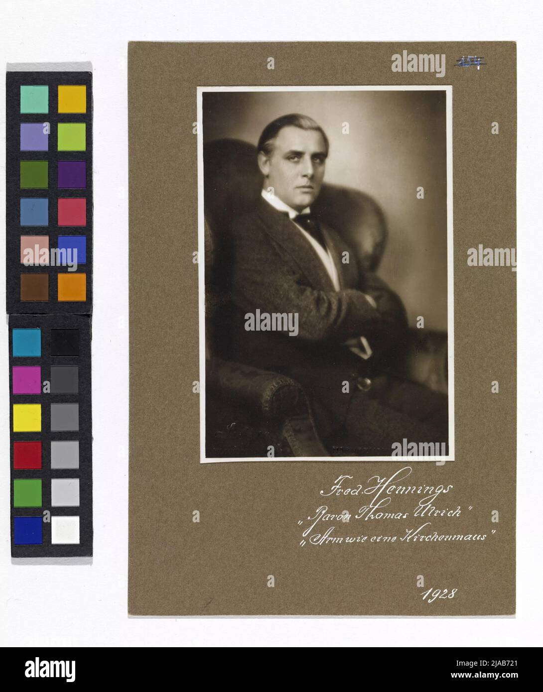 Role picture: Fred Hennings as Baron Thomas Ulrich in "Arm like a ...