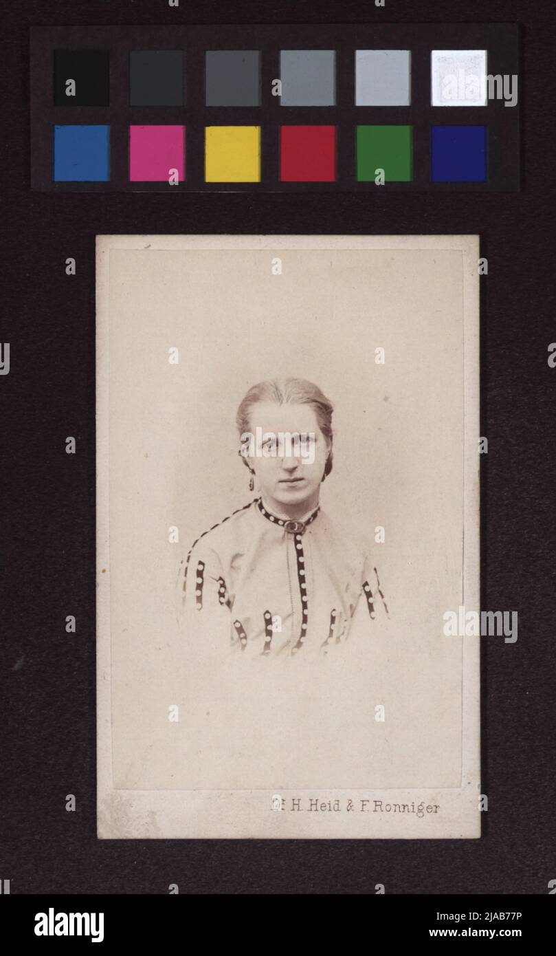 Mary Krebs-Burning (1851-1900), pianistin. Dr. H. Heid & F. Ronniger ...