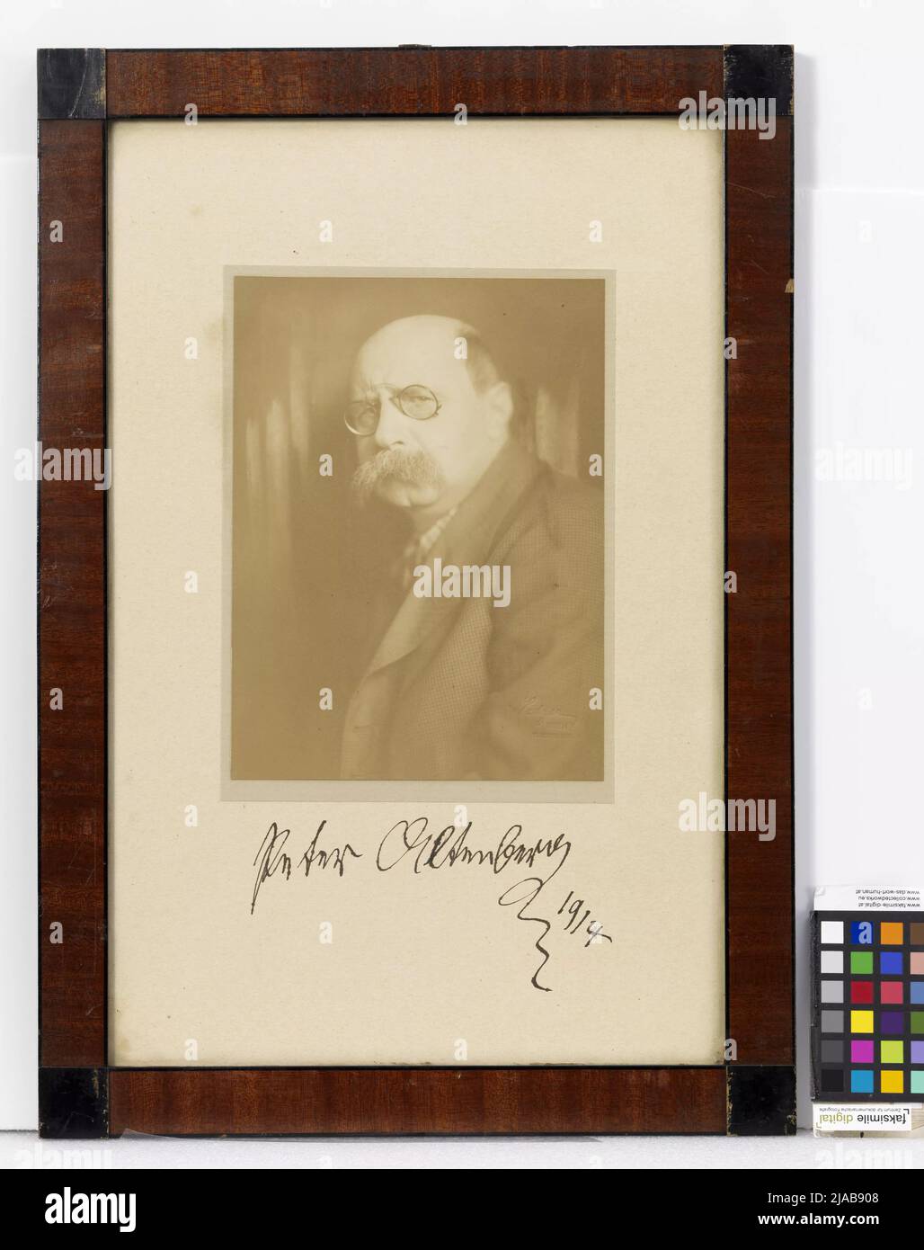 Portrait of Peter Altenberg. Peter Altenberg (1859-1919), Formerly ...