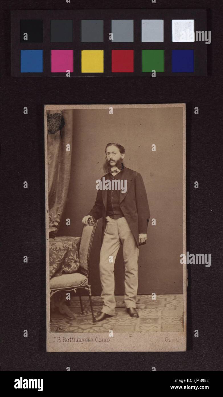 Friedrich Jäger, Hofrat. Johann B. Rottmayer & Comp., Photographer ...