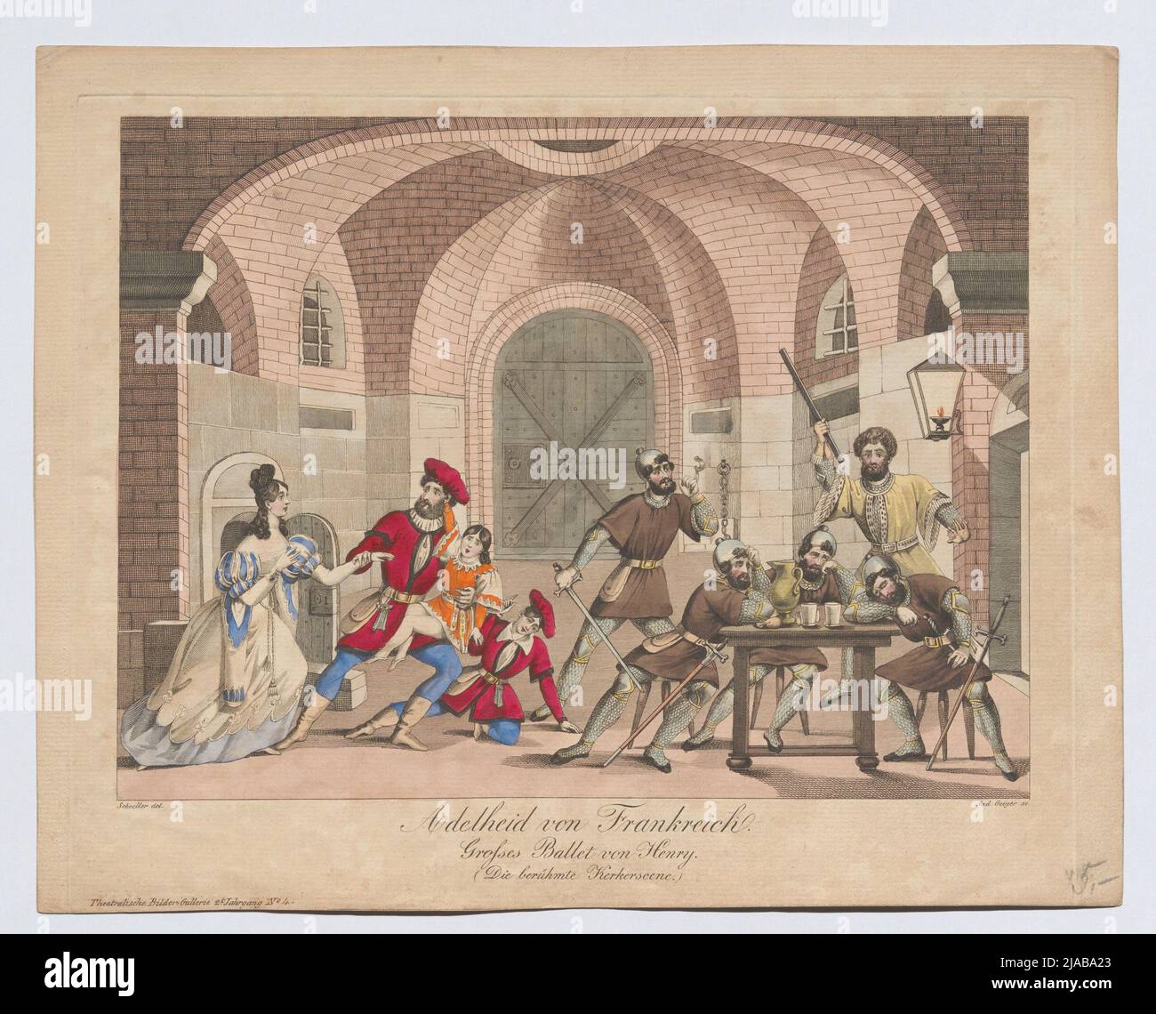 Adelheid from France / Großer Ballet by Henry / The famous dungeon ...