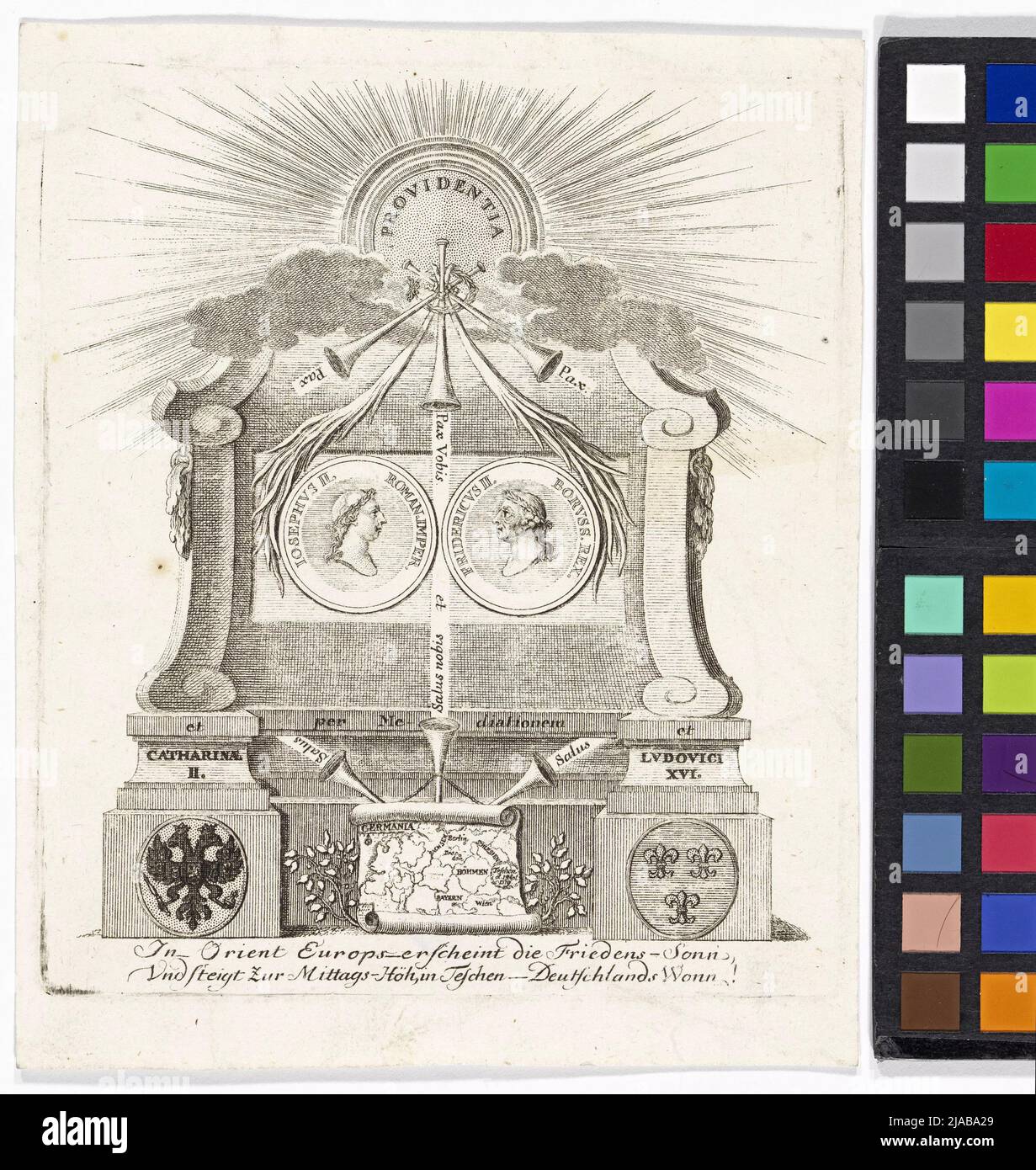 'In Orient Europe - Peace - Sonn ... ".". Josef II. And Franz II ...