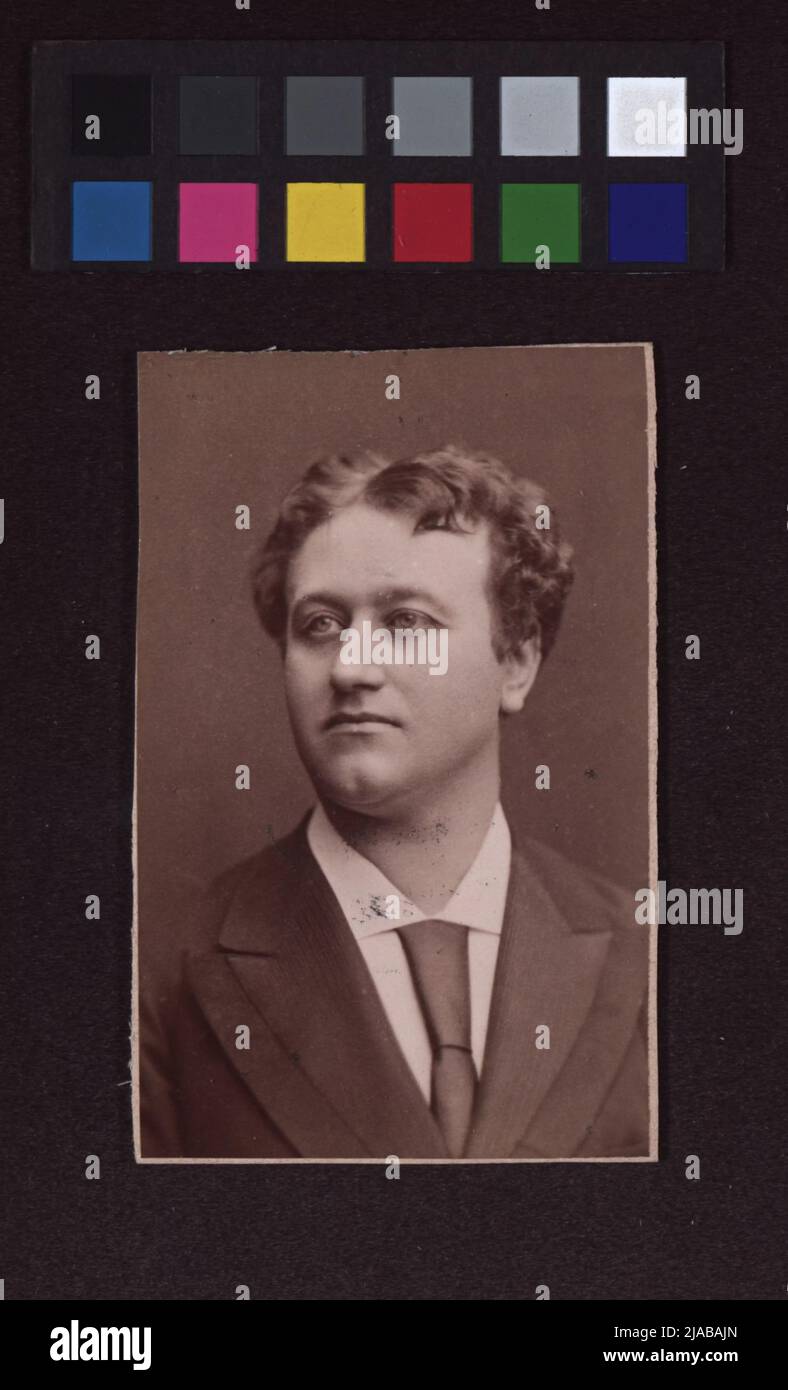 Ernst Hartmann (1844-1911), actor. Rudolf Krziwanek (1843-1905 ...
