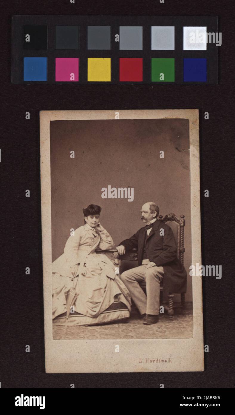 Pauline Lucca (Austrian opera singer) and Otto von Bismarck. Ludwig ...