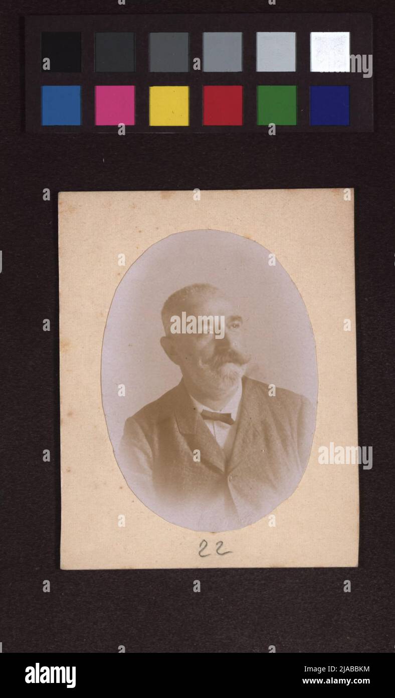 Karl Hasch (1836-1897), painter. Unknown, photographer Stock Photo - Alamy