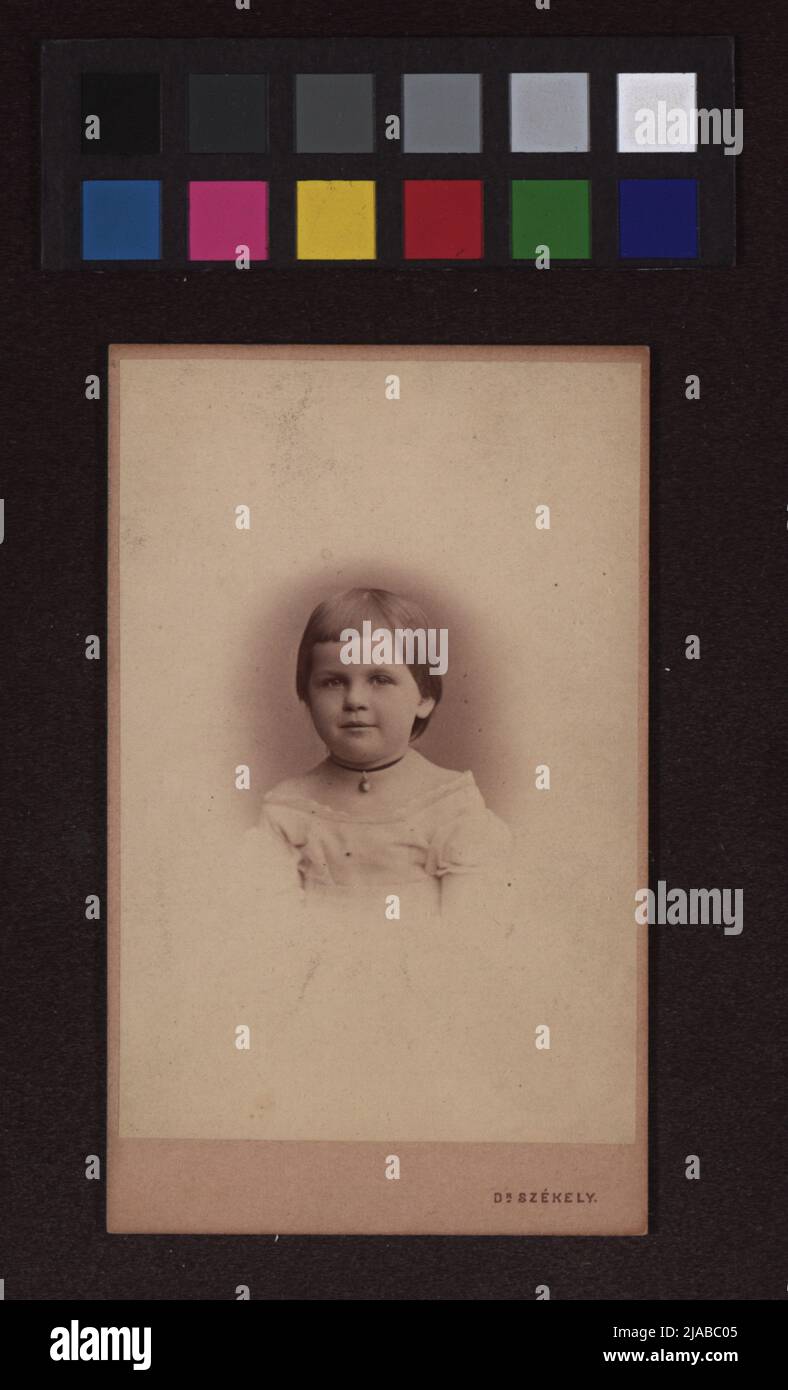 Dora Chrobak. Josef Székely (1838-1901), Photography Stock Photo - Alamy