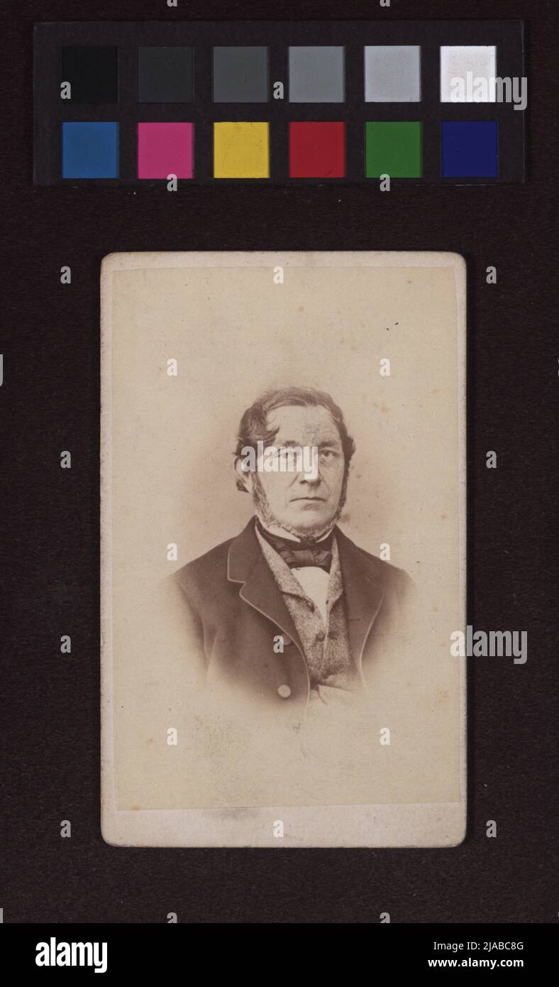 Prof. Robert Wilhelm Eberhard Bunsen, German chemist. Eduard Lange ...