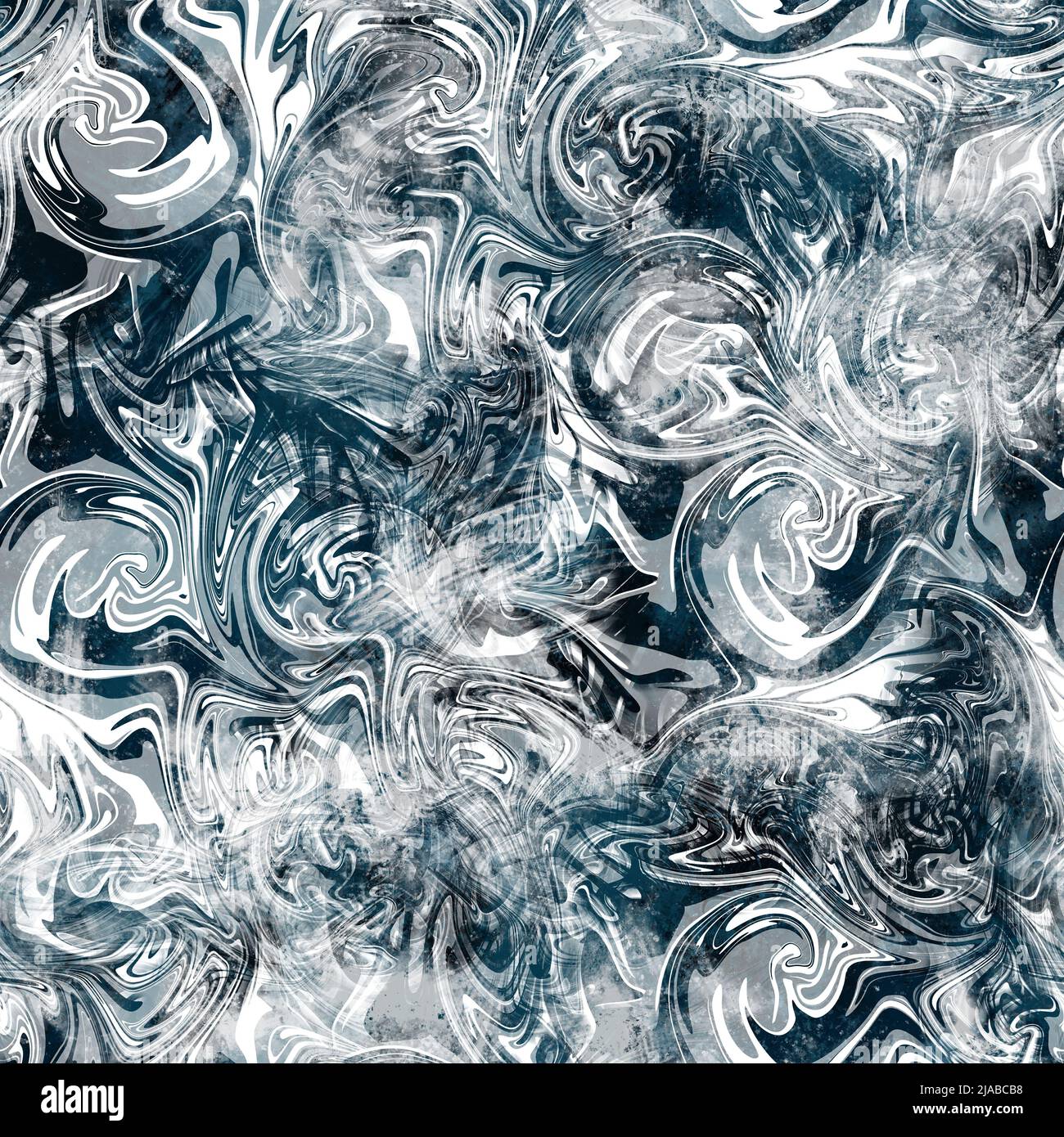 Seamless navy blue and white abstract grungy seamless surface pattern ...