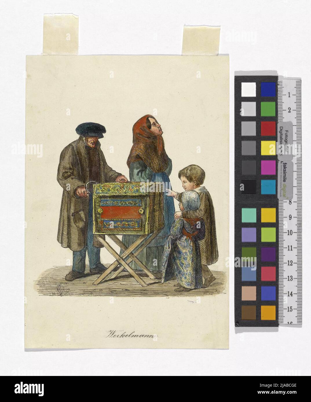 Werkkelmann. "(Illustration from" Vienna and the Viennese, in pictures ...