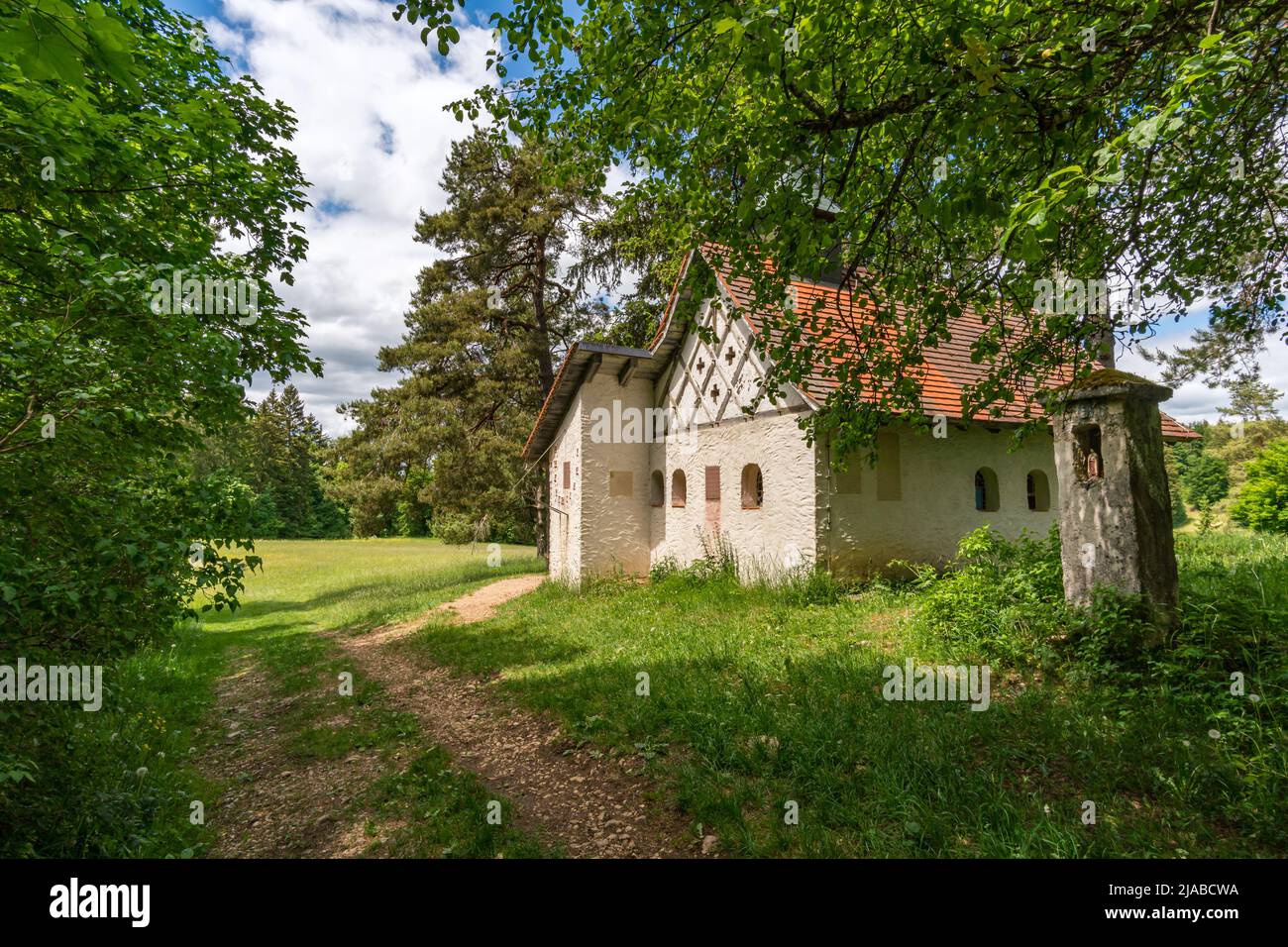 Popular circular hiking trail between Fridingen and Beuron in the Upper ...