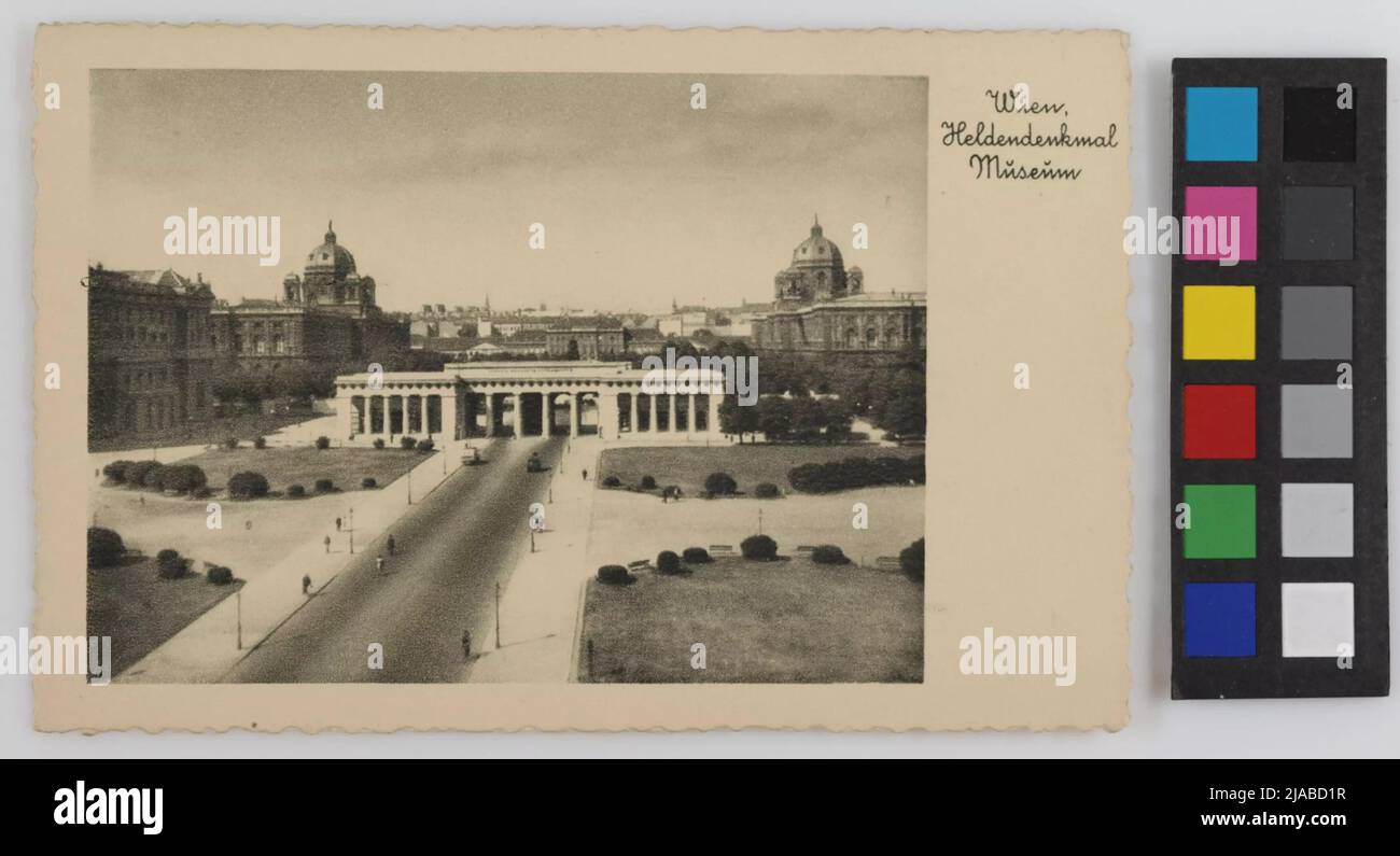 Vienna, hero monument, museum. Unknown Stock Photo - Alamy