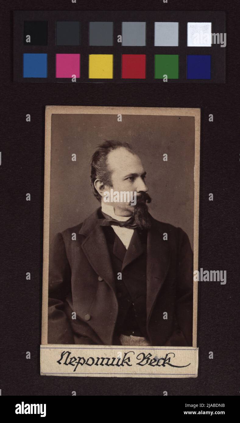 Dr. Johann Nepomuk Beck, court opera singer. Carl (C.) by Jagemann ...