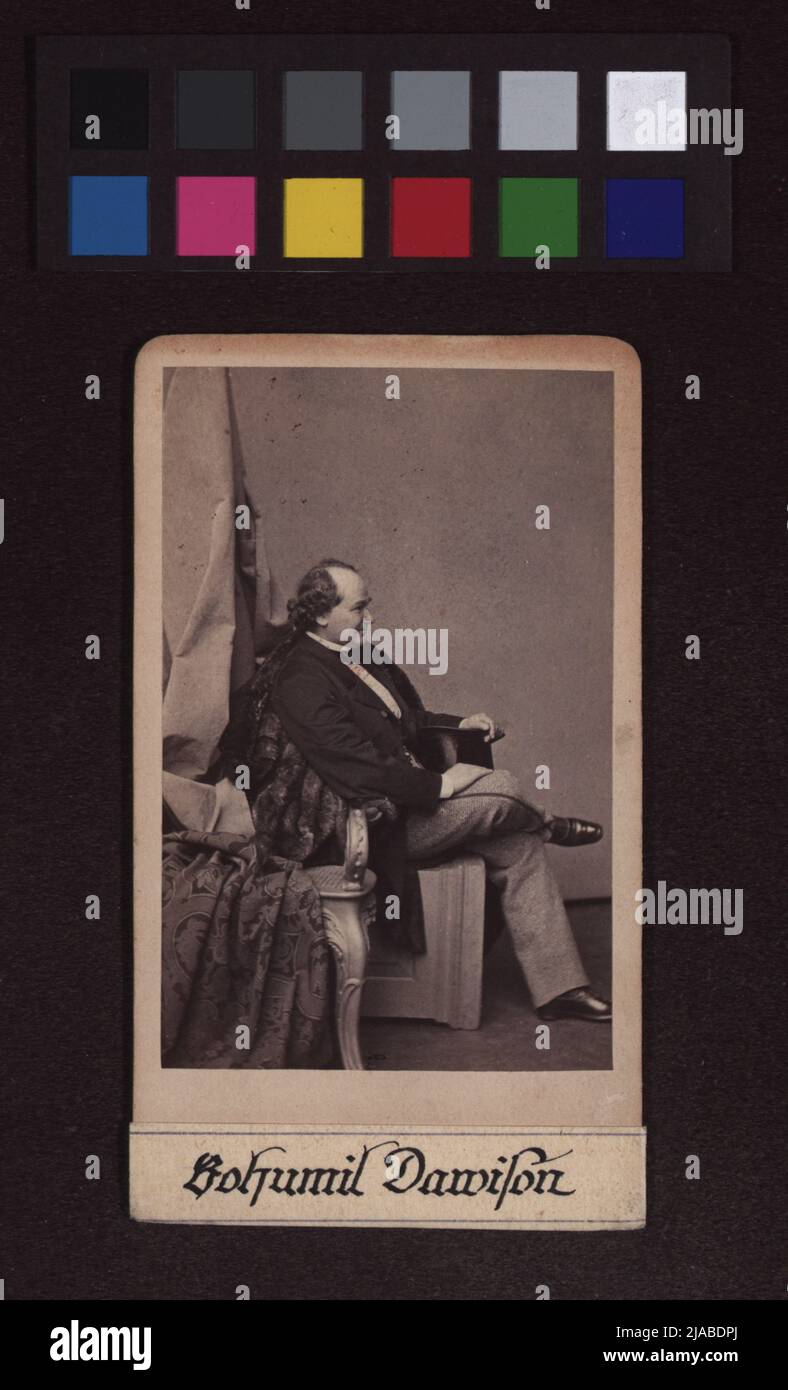 Bogumil (Bohumil) Dawison, Polish-German actor. Presumably: Hanns ...