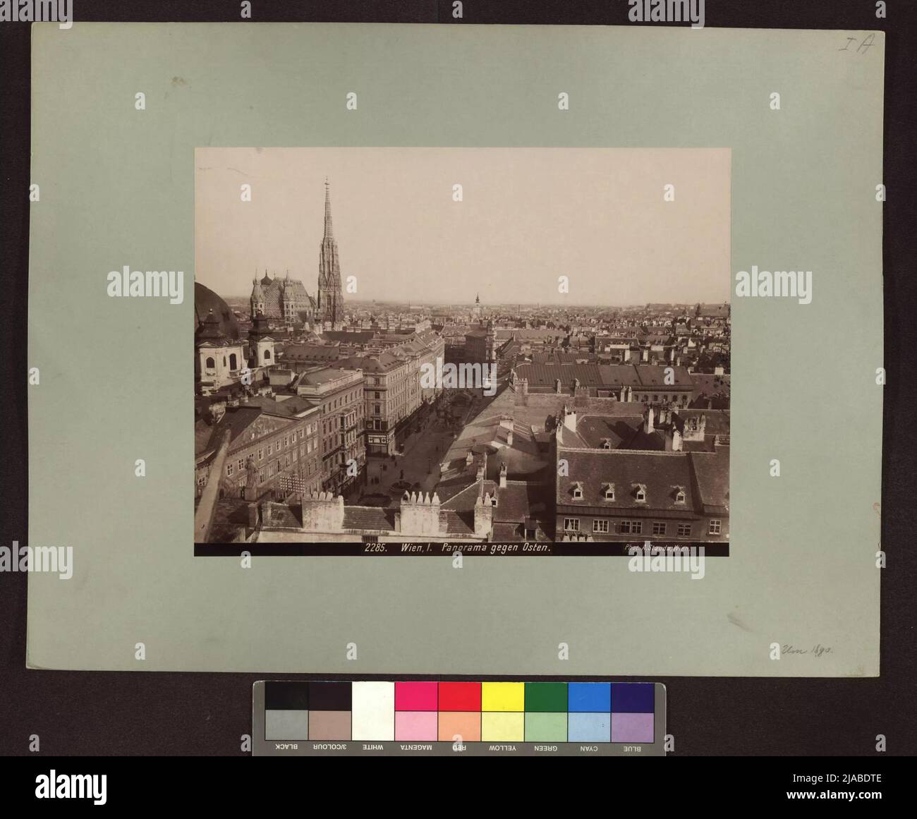 1., General - panorama over the ditch against the east. August Stauda ...
