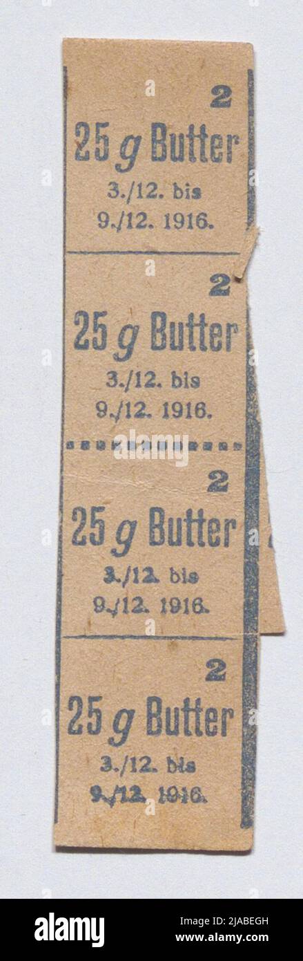 Food brands for butter from the First World War, 1916. Unknown Stock ...