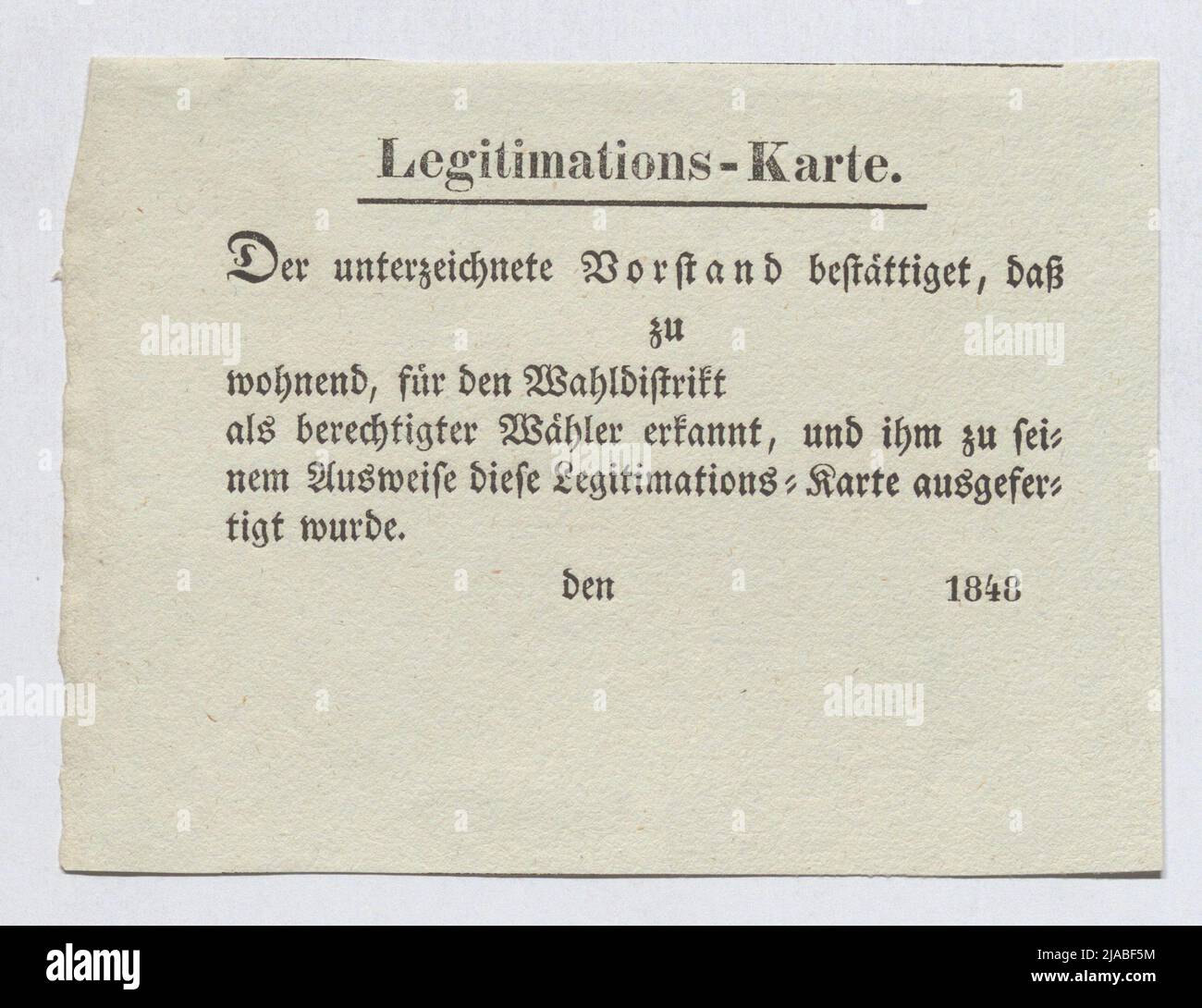 Legitimation hi-res stock photography and images - Alamy