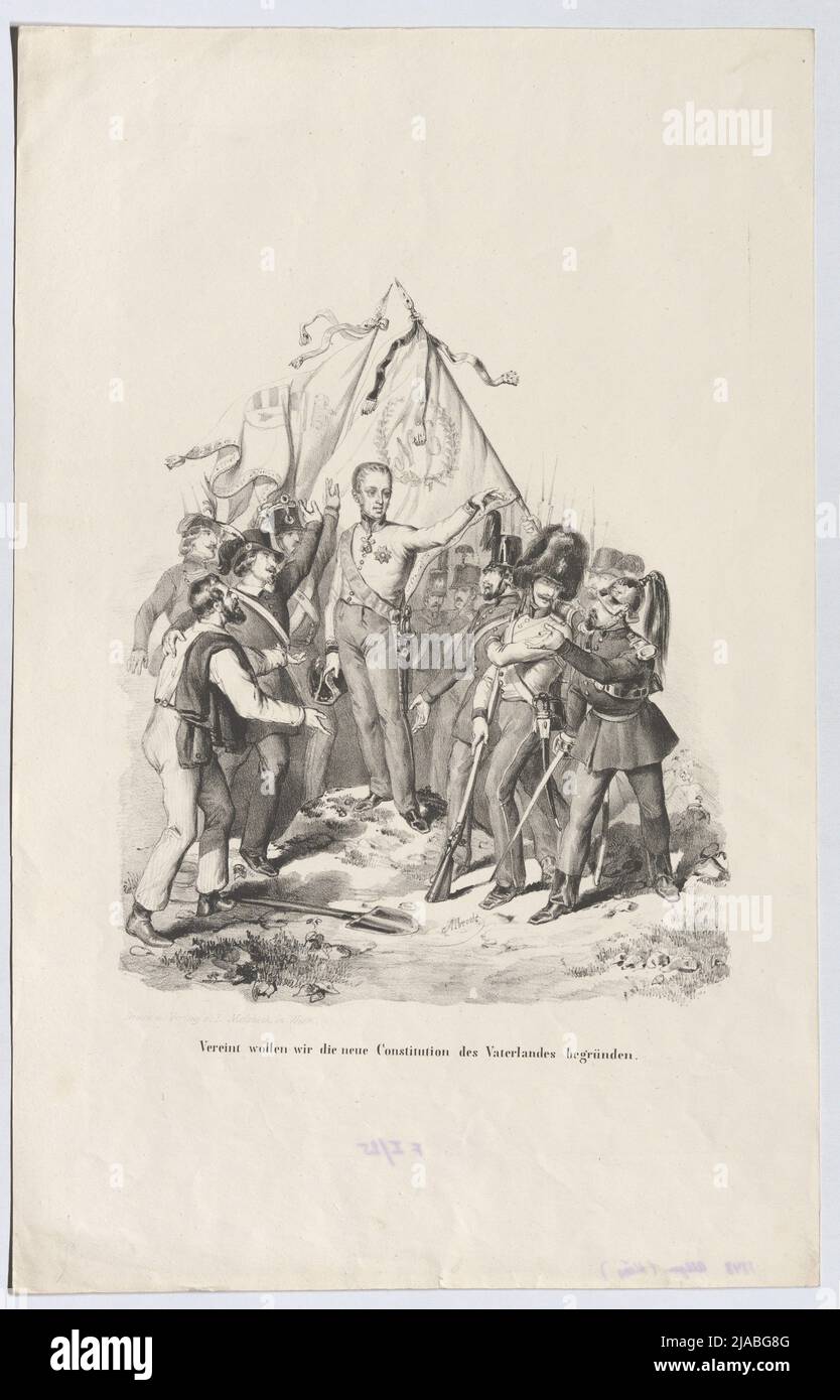 "United, we want to justify the new constitution of the fatherland ...