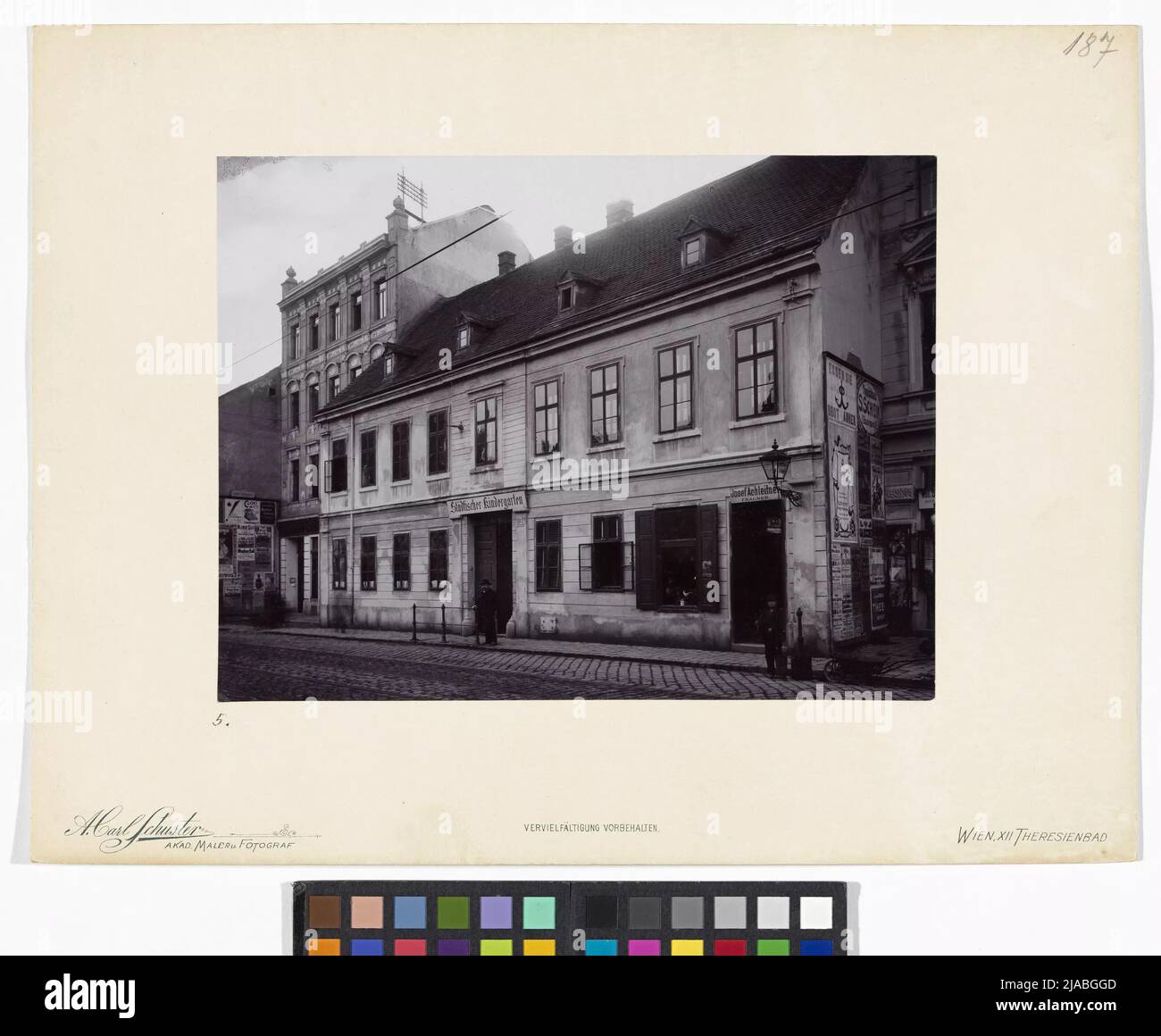12., Schönbrunnerstraße 187. Anton Karl (also: A. Carl) Schuster (1866 ...