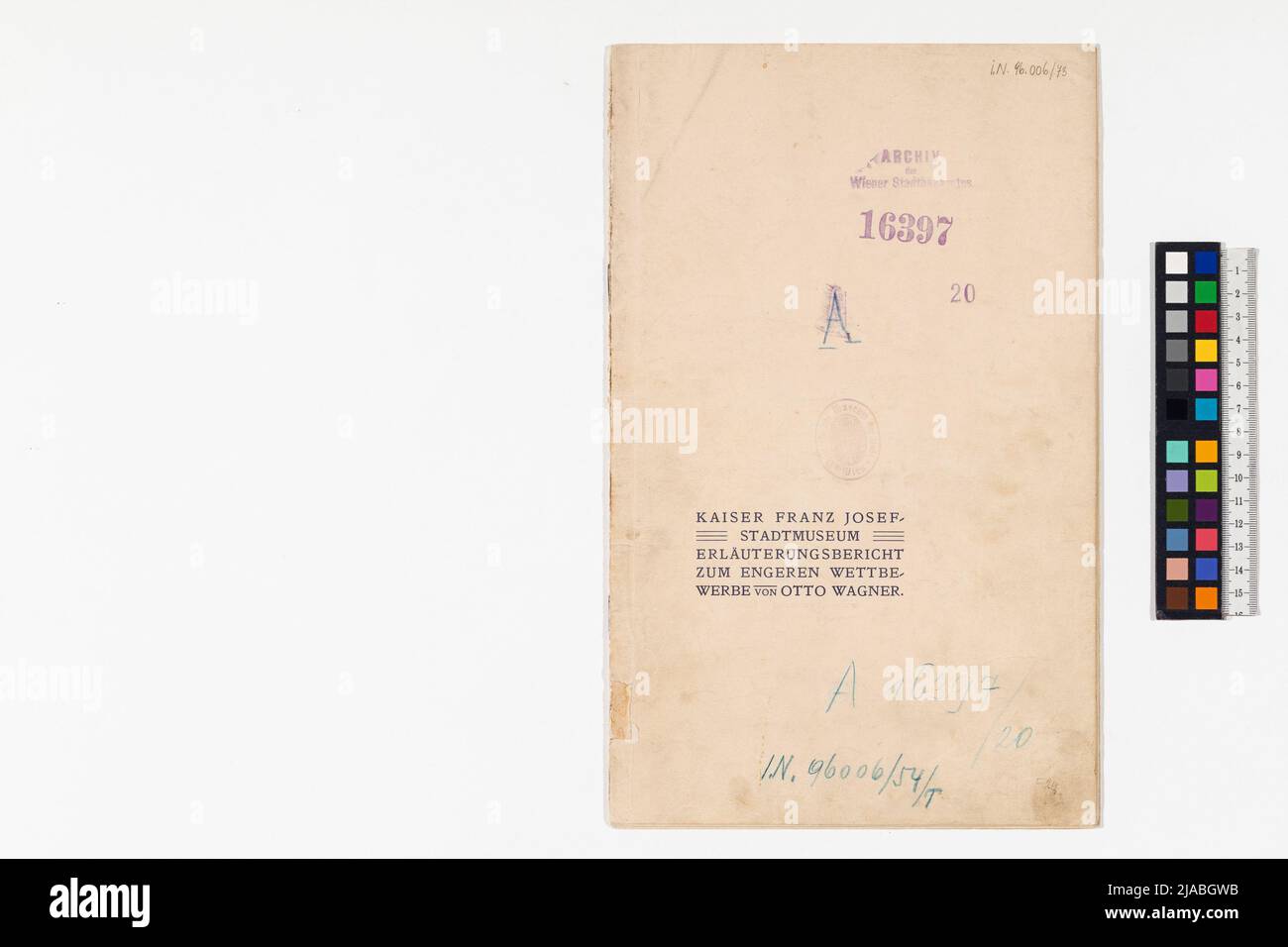 Emperor Franz Josef-Stadtmuseum, closer competition, explanatory report ...