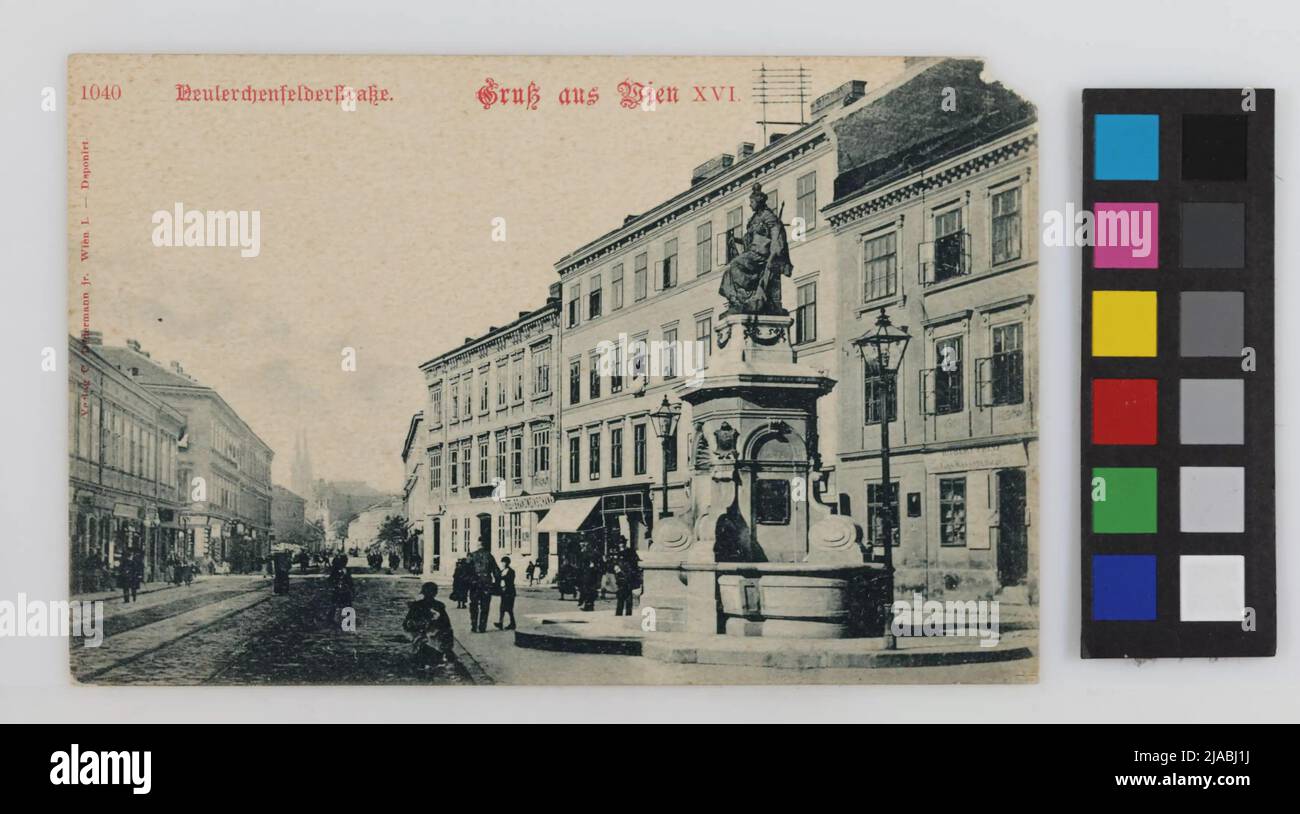 16., Neulerchenfelder Straße - with Austriagrunnen - Blick against ...