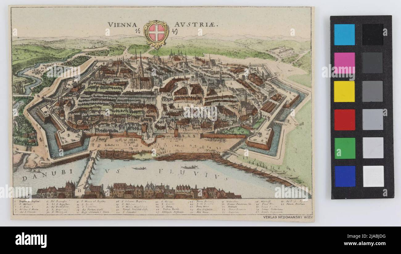 Vienna. Austriae. 1649. Nedomansky, producer, "The beautiful Austria ...