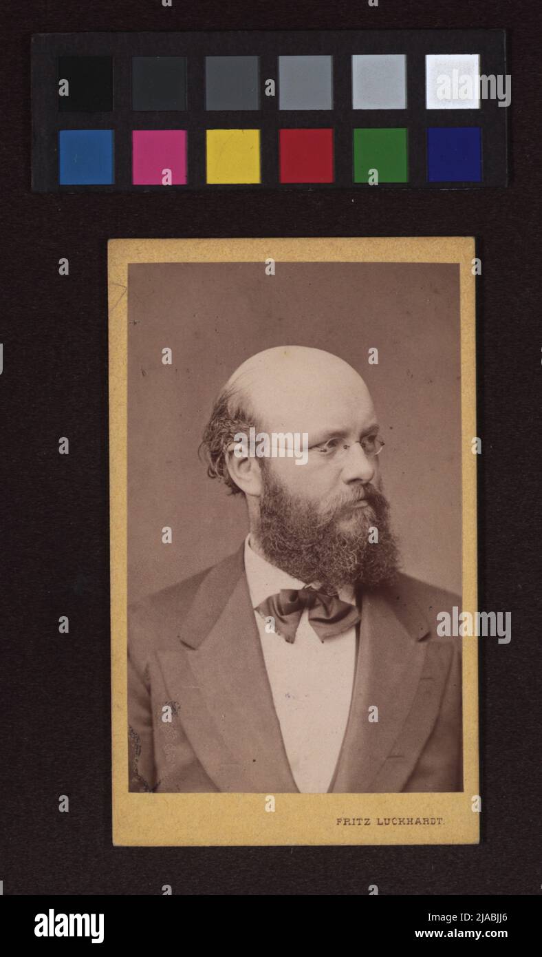 Franz Betz, opera singer (baritone). Fritz Luckhardt (1843-1894 ...