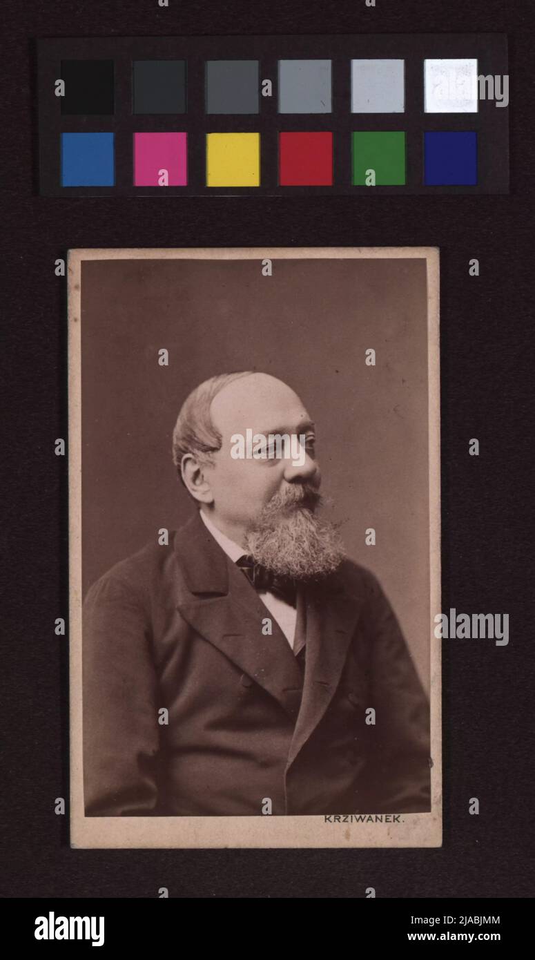 Carl Elmar (1815-1888), actor. Rudolf Krziwanek (1843-1905 ...