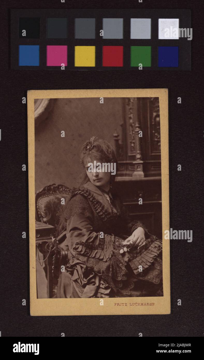 Philippine of Edelsberg (), opera singer. Fritz Luckhardt (1843-1894 ...