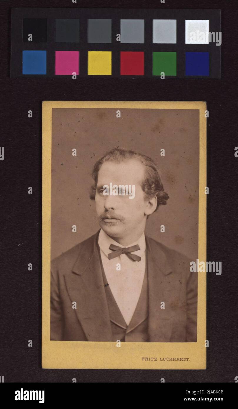 Nikolai Grigorjewitsch Rubinstein (1835-1881), Pianist. Fritz Luckhardt ...