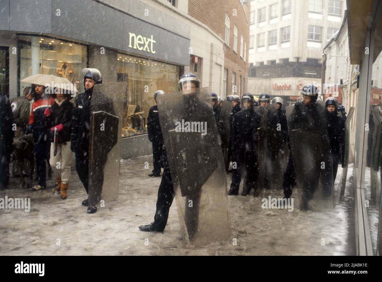 1980s police uk hi-res stock photography and images - Alamy