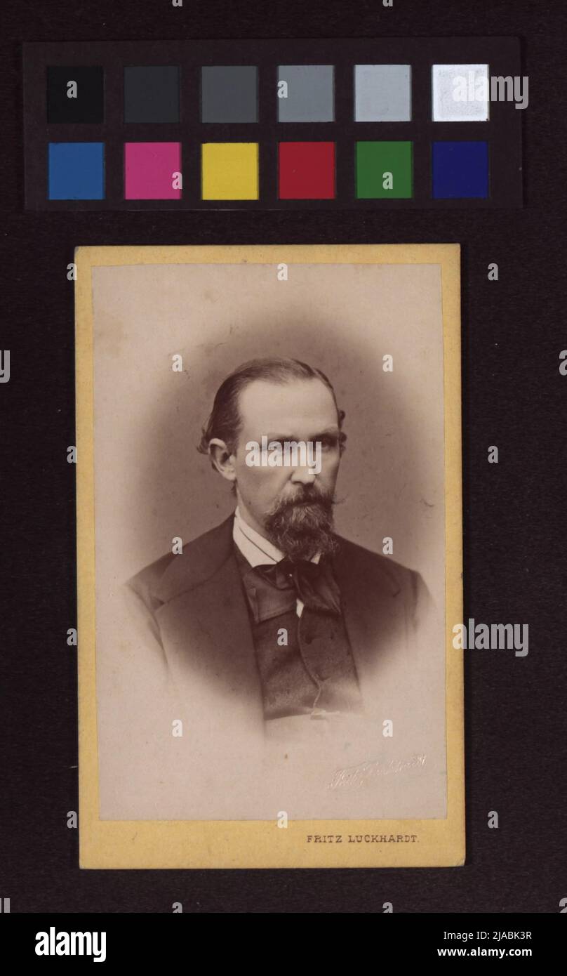Carl Schmid (1825-1873), doctor, opera singer. Fritz Luckhardt (1843 ...