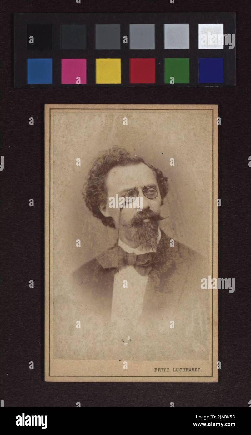 Maximilian Steiner (1830-1880), theater director, actor. Fritz ...