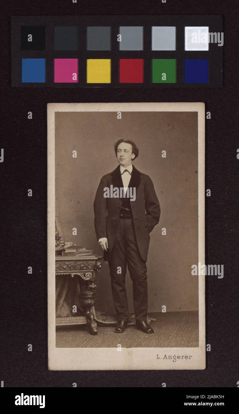 Franz Tewele (1841-1914), actor. Ludwig Angerer (1827-1879 ...