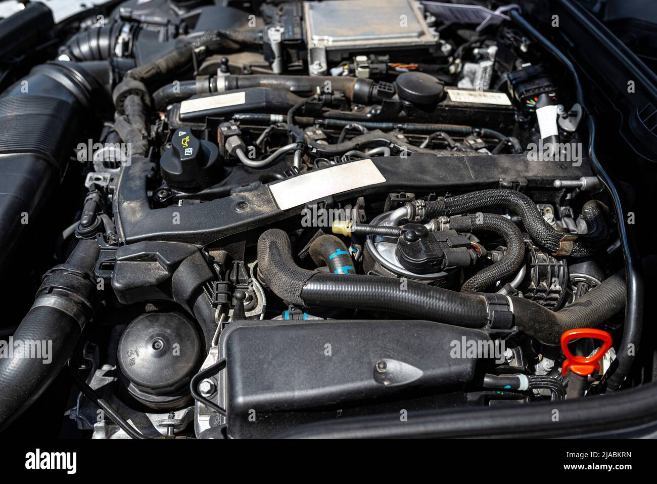 A modern diesel engine with 170 horsepower and an engine capacity of 2. ...