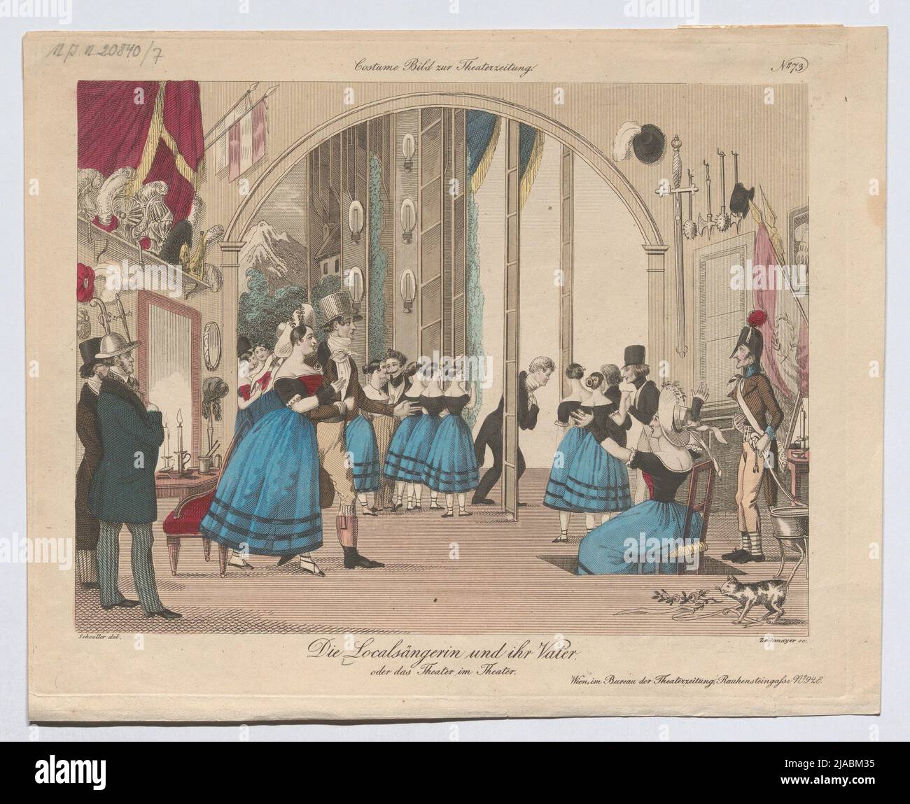 The local singer and her father or the theater in the theater (costume ...