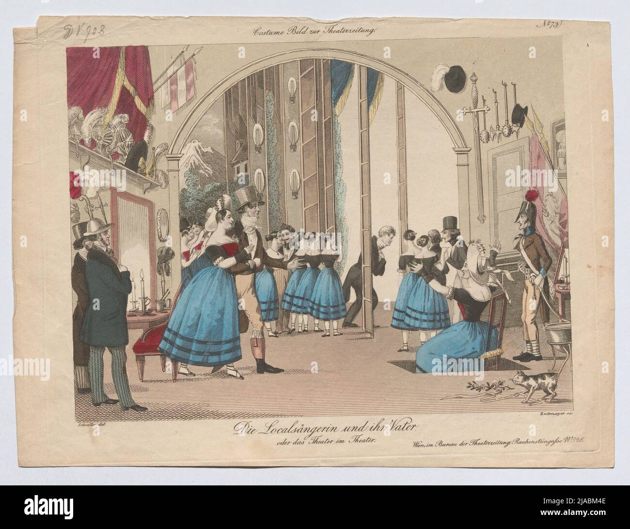 The local singer and her father or the theater in the theater (costume ...