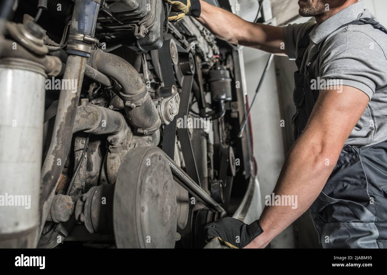 Commercial Vehicle Diesel Engine Repair and Maintenance Performed by ...