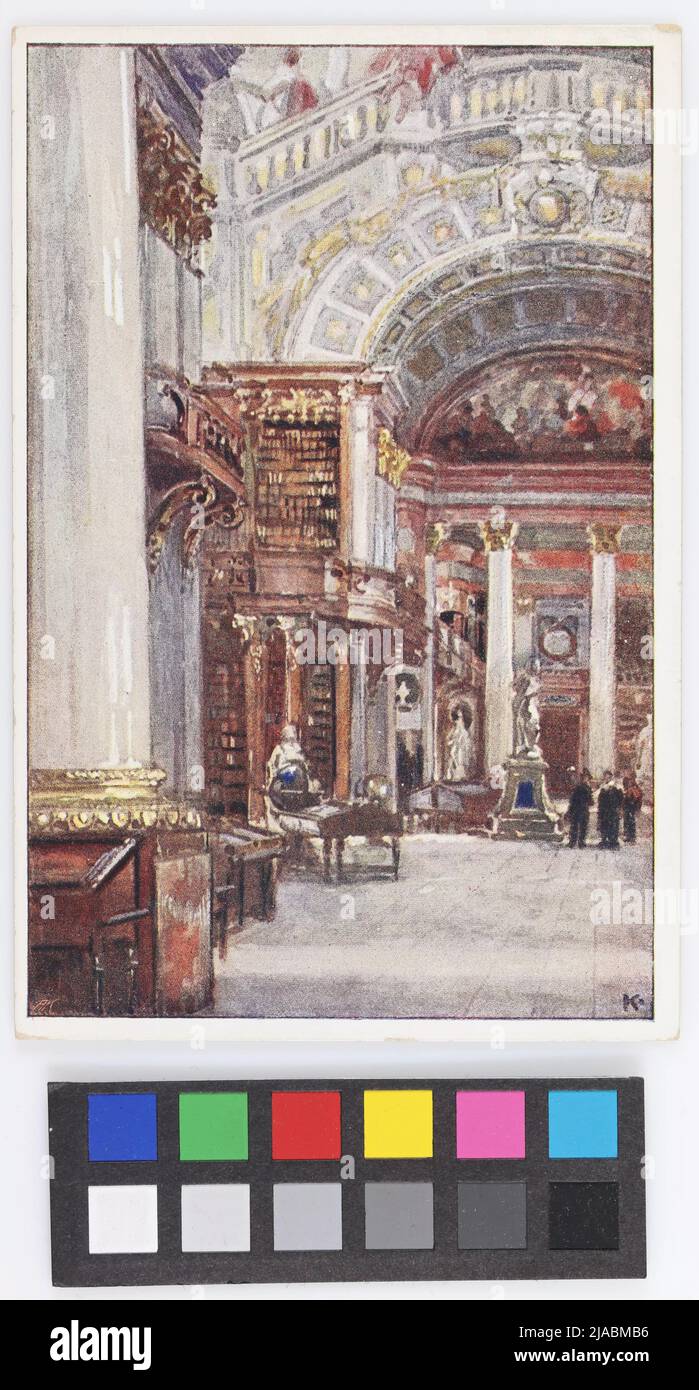 Vienna. Court library. SPRICE .. Brothers Kohn KG (B. K. W. I ...