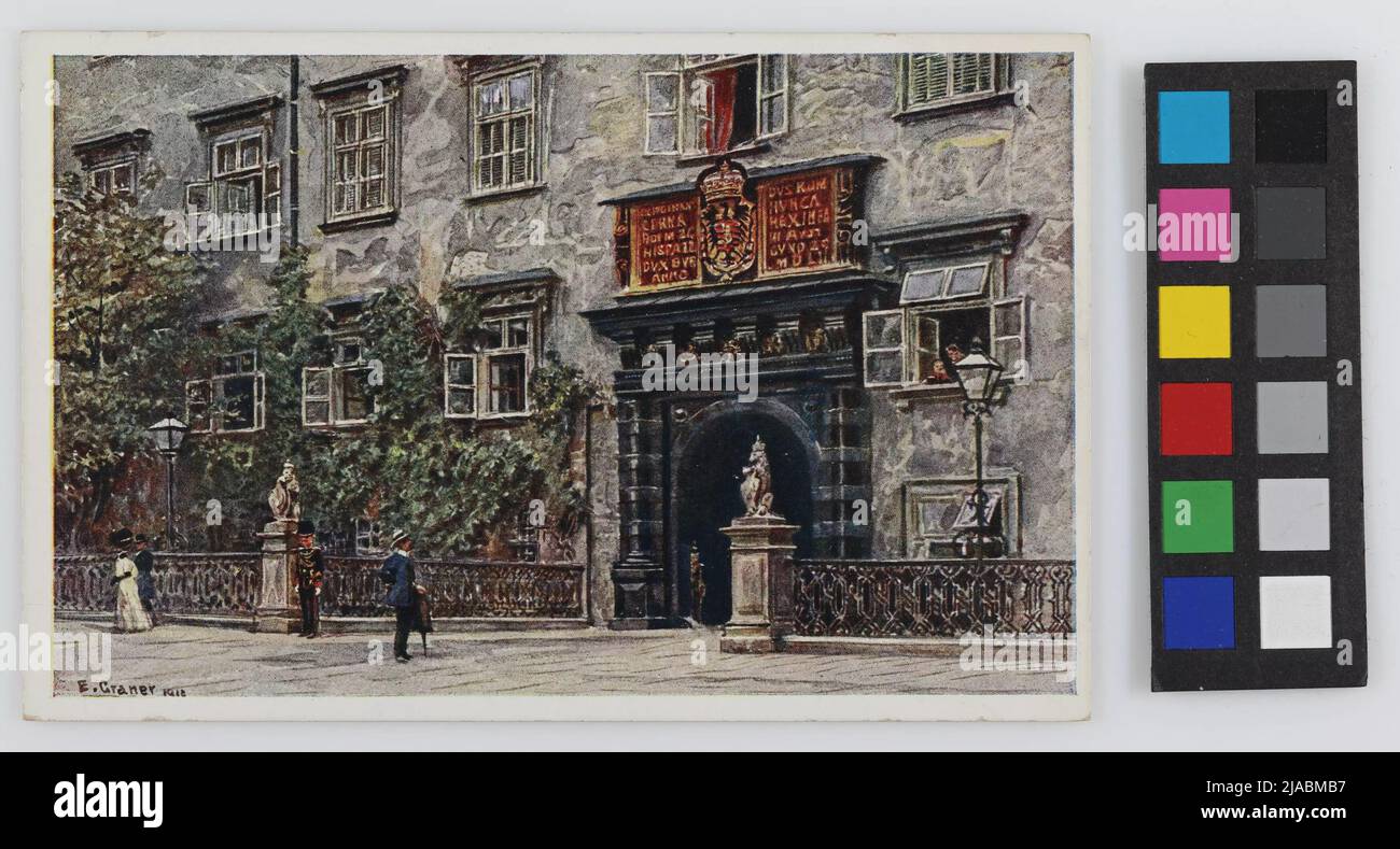 Vienna. Hofburg, Schweizertor .. Brothers Kohn KG (B. K. W. I ...